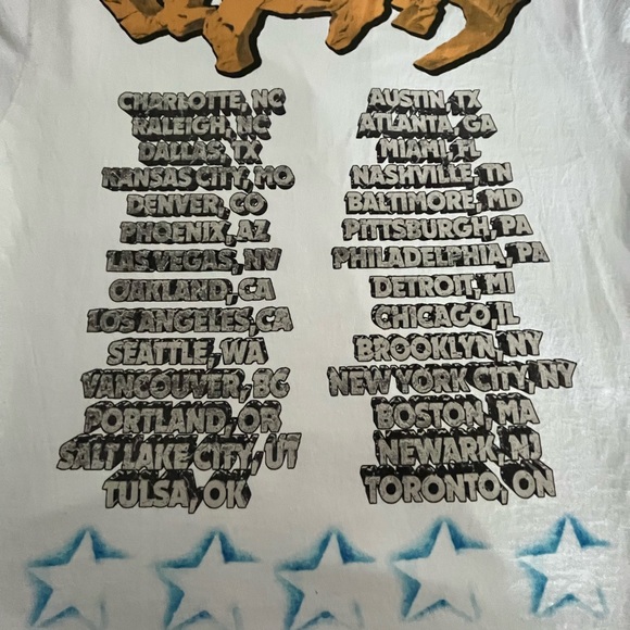 Travis Scott | Shirts | Travis Scott Official Circus Maximus Tour Tee ...